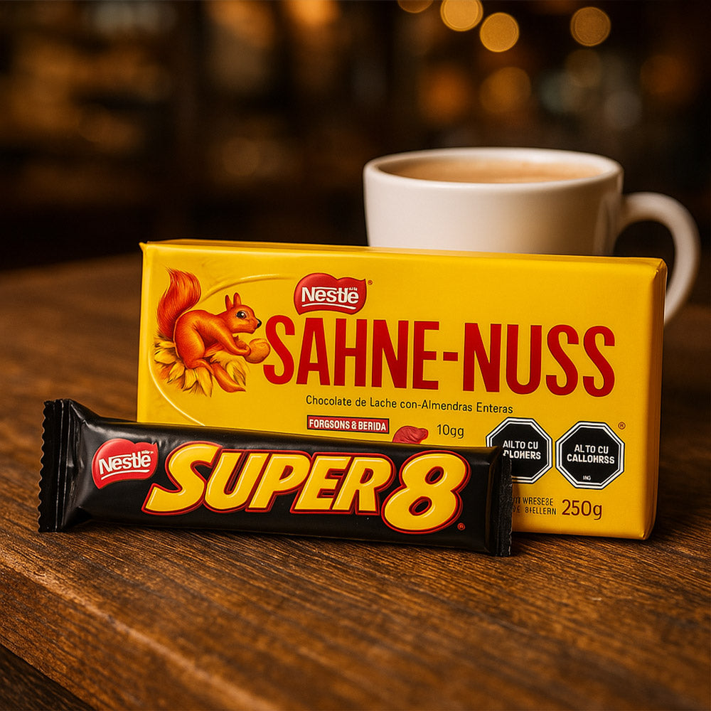 Chilean Chocolate | Sahne-Nuss, Super 8, Trencito & More — ChinChile